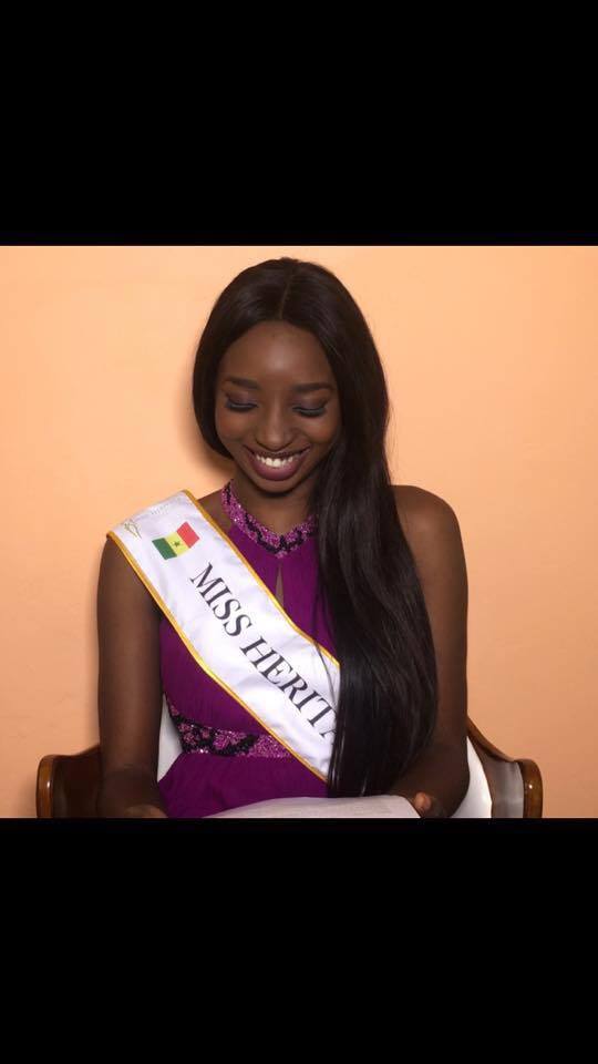 Candidate du Sénégal à "Miss Heritage Global" Nar Codou Diouf reçue au ...