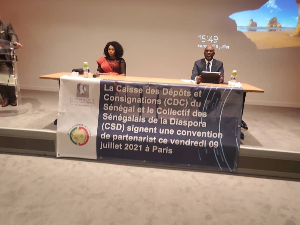 Communiqué de presse sur la signature de partenariat entre la CDC et le ...