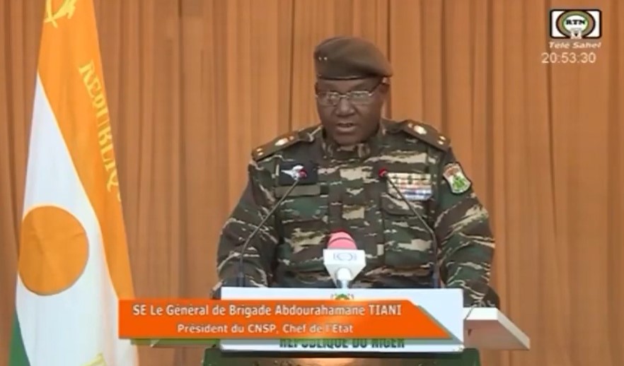 Niger : déclaration décisive du général Abdourahamane TIANI - Dakarmidi