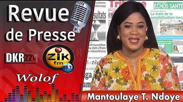 Revue De Presse Wolof Zik Fm Du Mardi 16 Avril 2024 Par Mantoulaye
