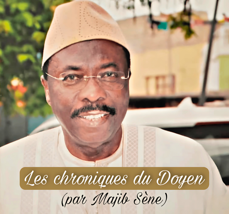 Les Chroniques Du Doyen - Madame Maty Ndiaye, première femme ...