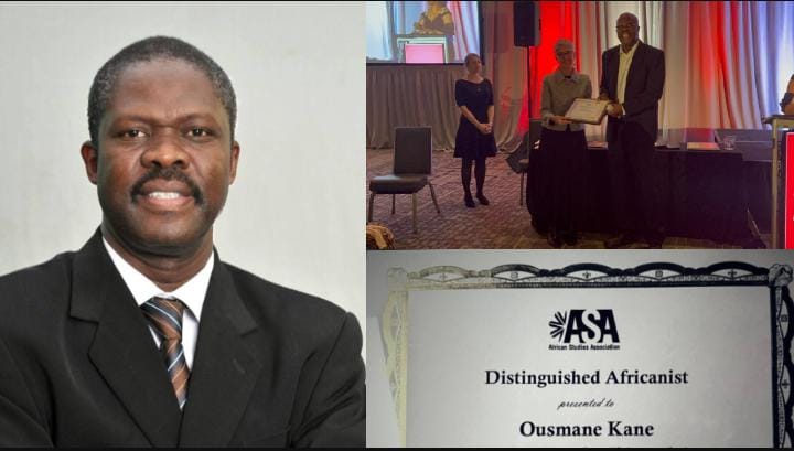 États-Unis : le professeur sénégalais Ousmane Oumar KANE lauréat du ...